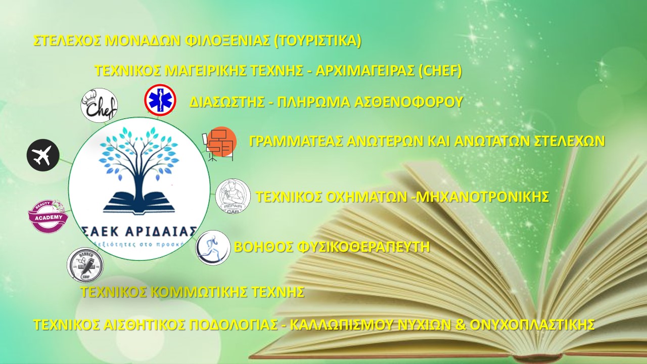 Παράλληλο Μηχανογραφικό για εισαγωγή στη Σ.Α.Ε.Κ. (πρώην Δ.Ι.Ε.Κ ...